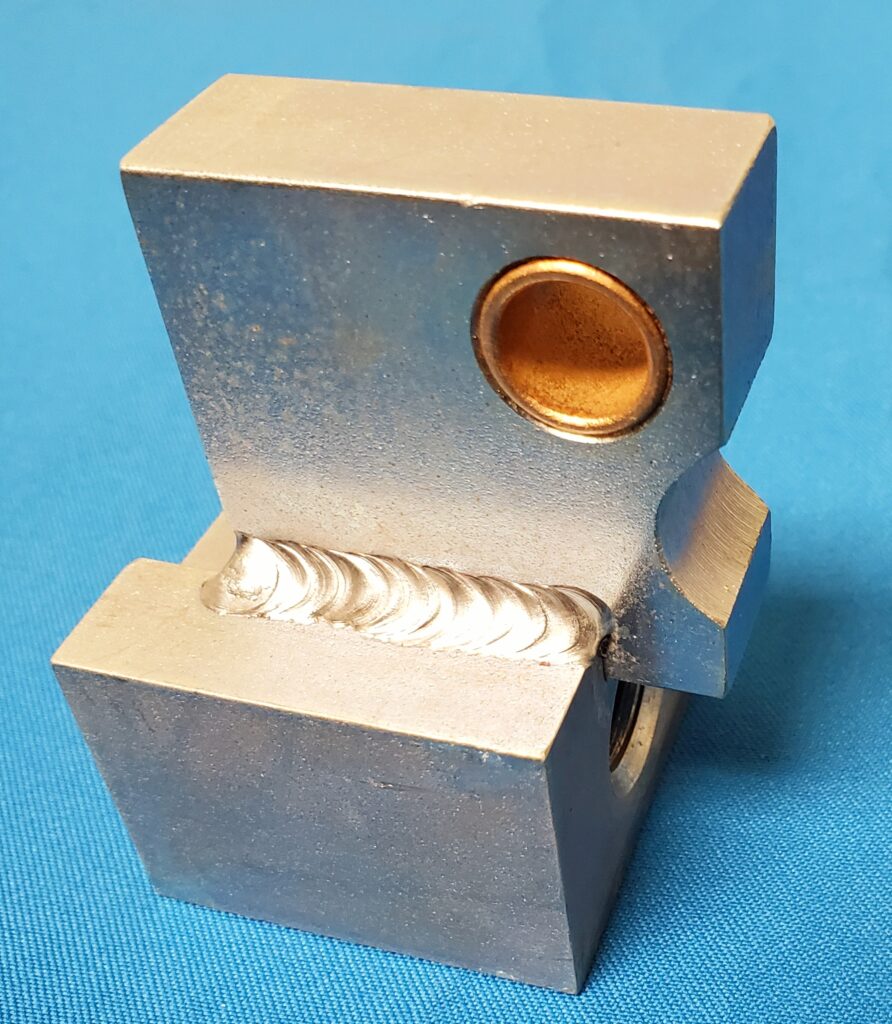 Stacker Pusher Cylinder Base Mount Assembly UBE Part# 1023-AL